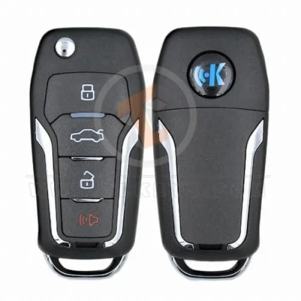 KeyDiy KD Flip Key Remoto Ford Tipo B12-4