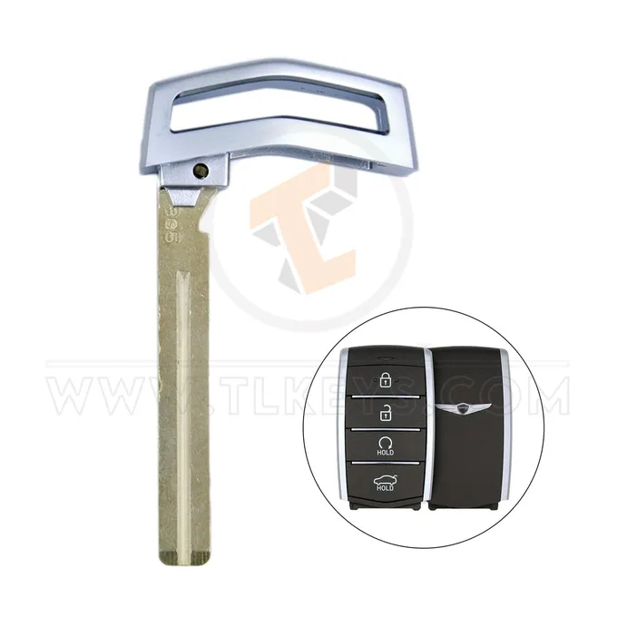 Hyundai Genesis G90 2017 OEM Emergency Blank Key Blade